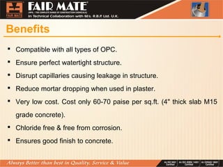 Faircrete rmw c | PPT