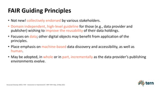 FAIR – Assessment or Improvement? | PPT