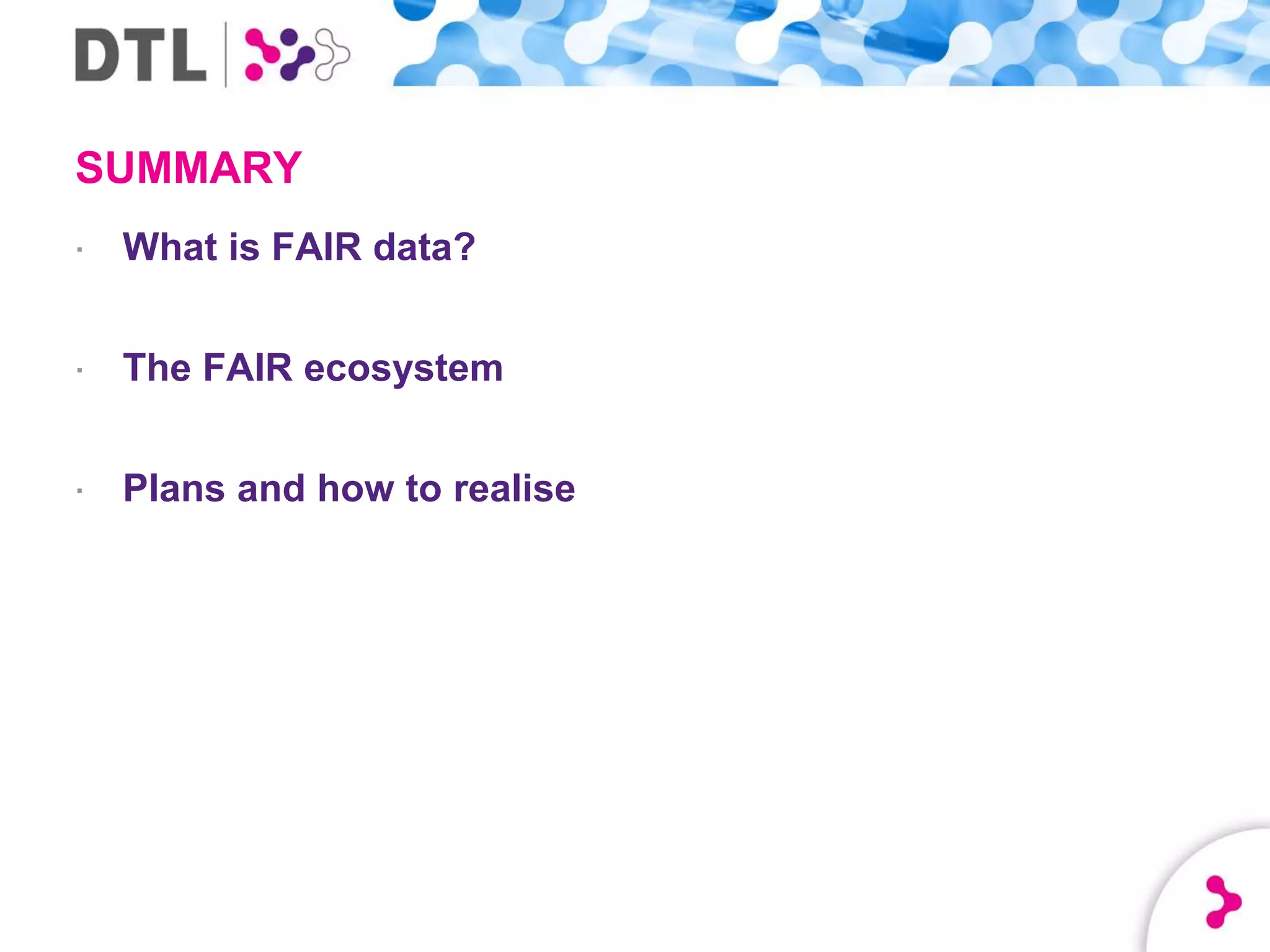 FAIR data overview | PPTX