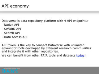 FAIR Dataverse | PPTX | Search | Internet