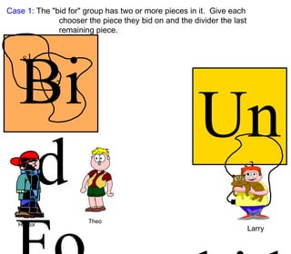 Fair division lone divider and chooser | PPT