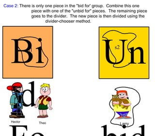 Fair division lone divider and chooser | PPT