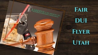 Fair DUI Flyer Utah | PPT