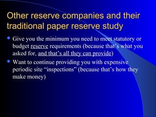 Reserve Management Plan | PPT