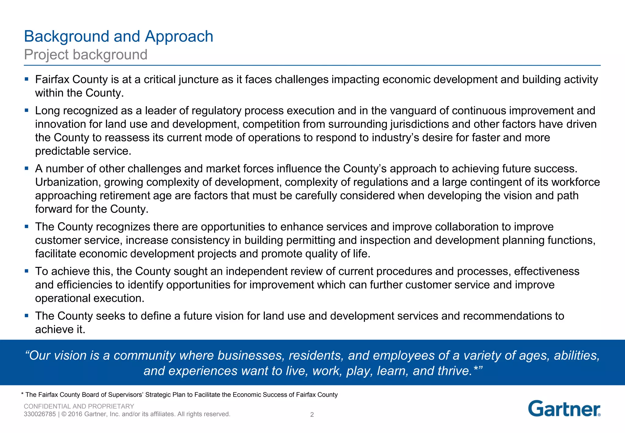 Gartner Study Visioning and Recommendations | PPT