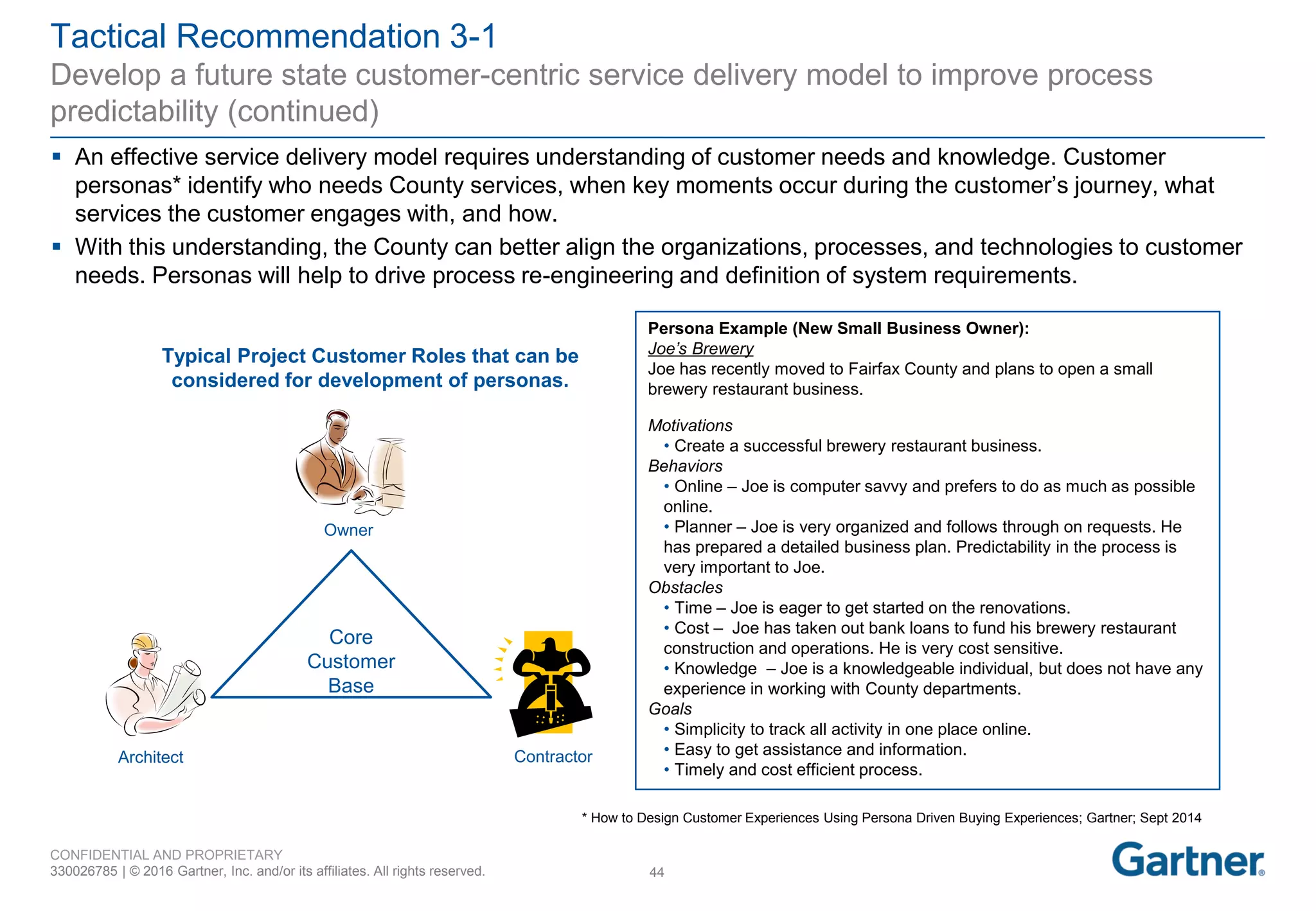 Gartner Study Visioning and Recommendations | PPT