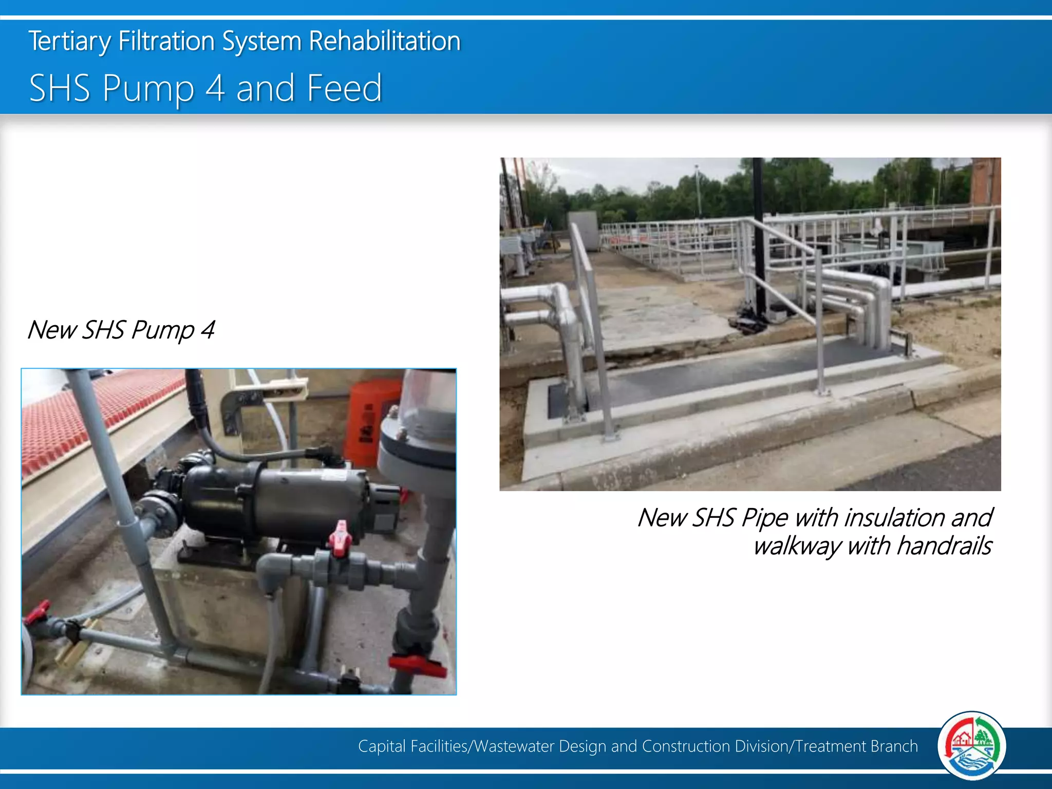 Fairfax County Tertiary Filtration System Rehabilitation July 2020 | PPTX