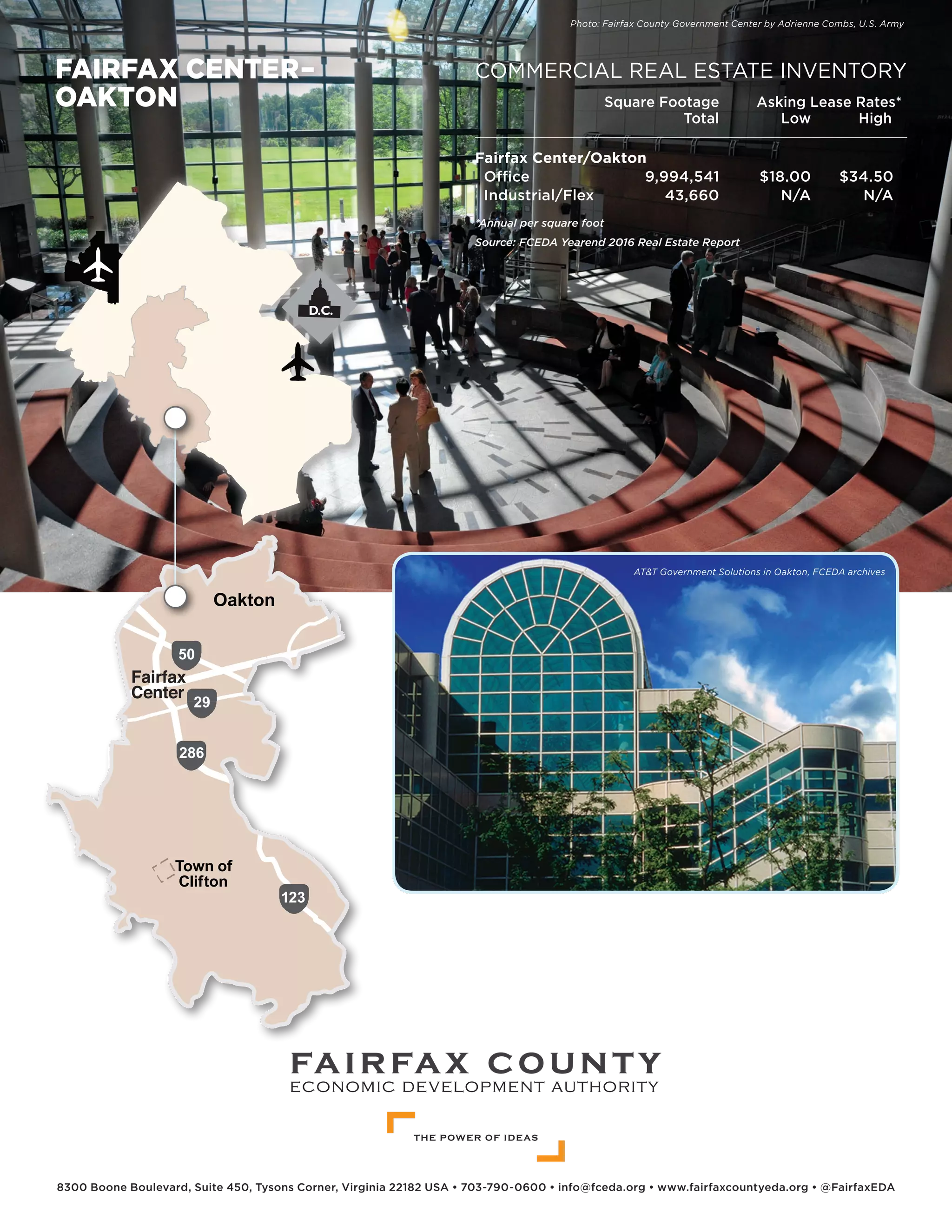 Fairfax County Area Profile: Fairfax Center-Oakton | PDF