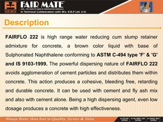 Fairflo 222 | PPT