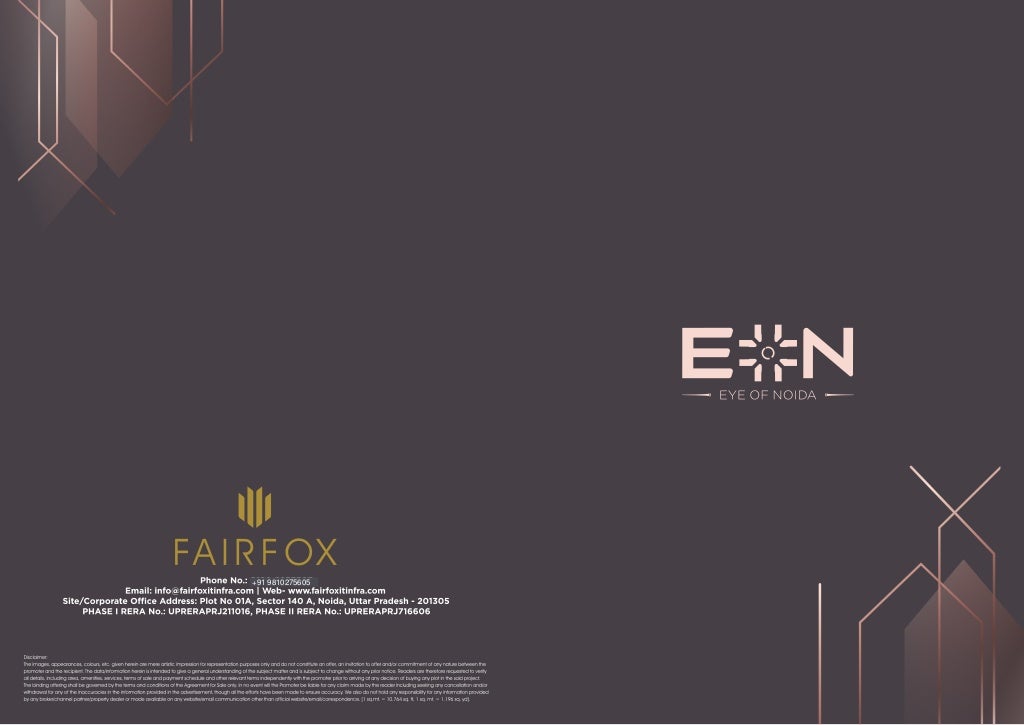 Fairfox Eon Block E | PPT