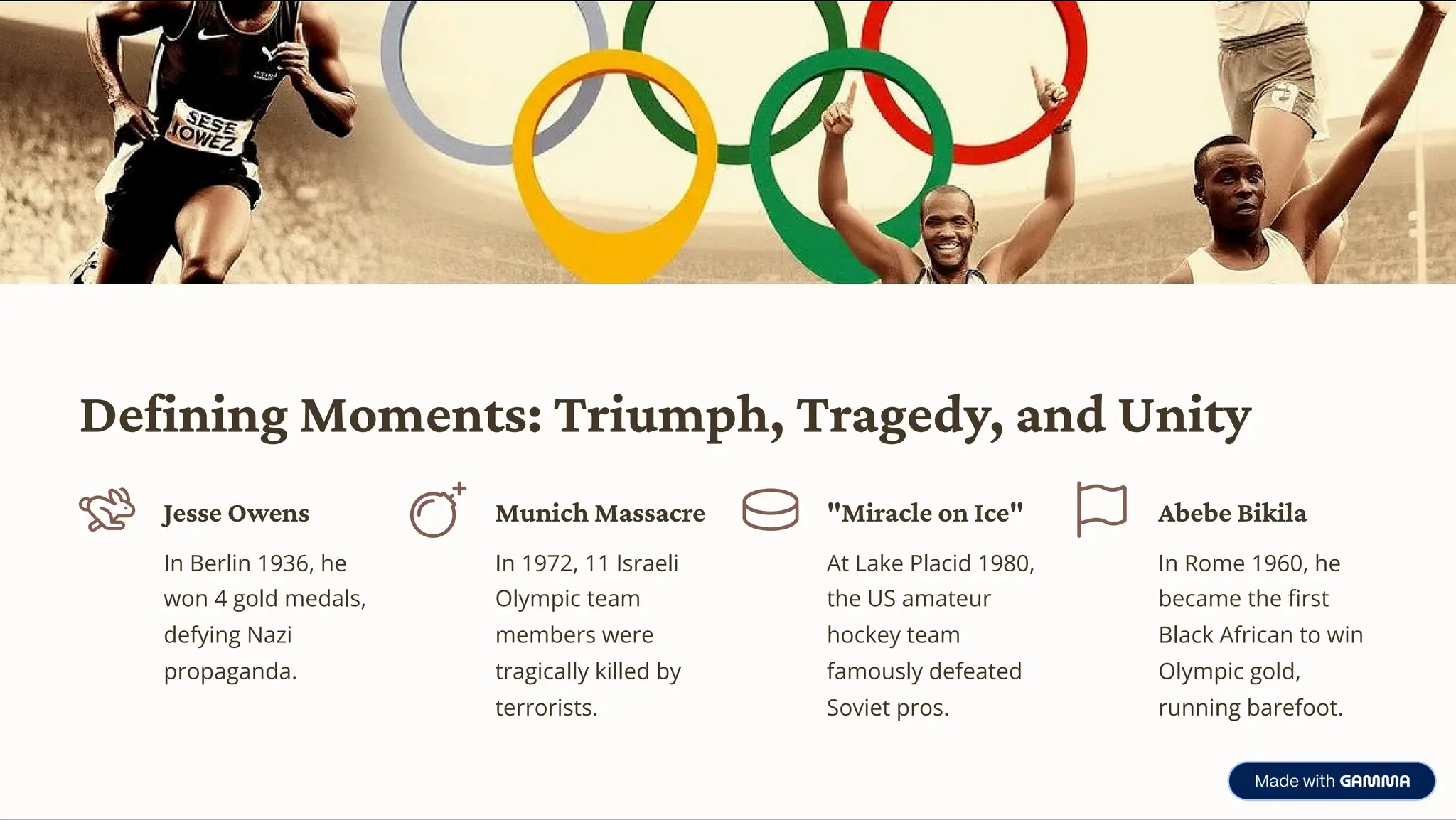The History of the Olympic Games: From Ancient Greece to Modern Times | PDF