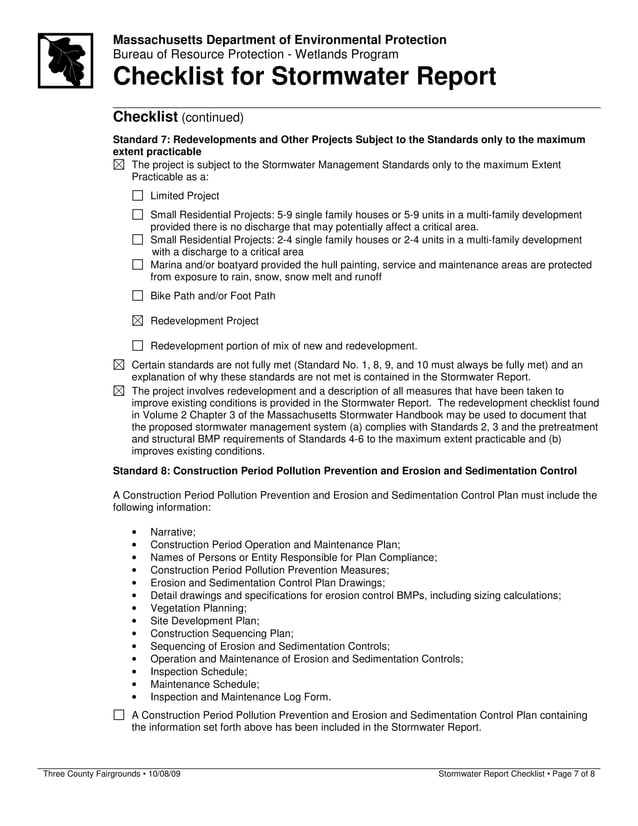 Three County Fairgrounds Stormwater Drainage Report 11-03-2010 | PDF