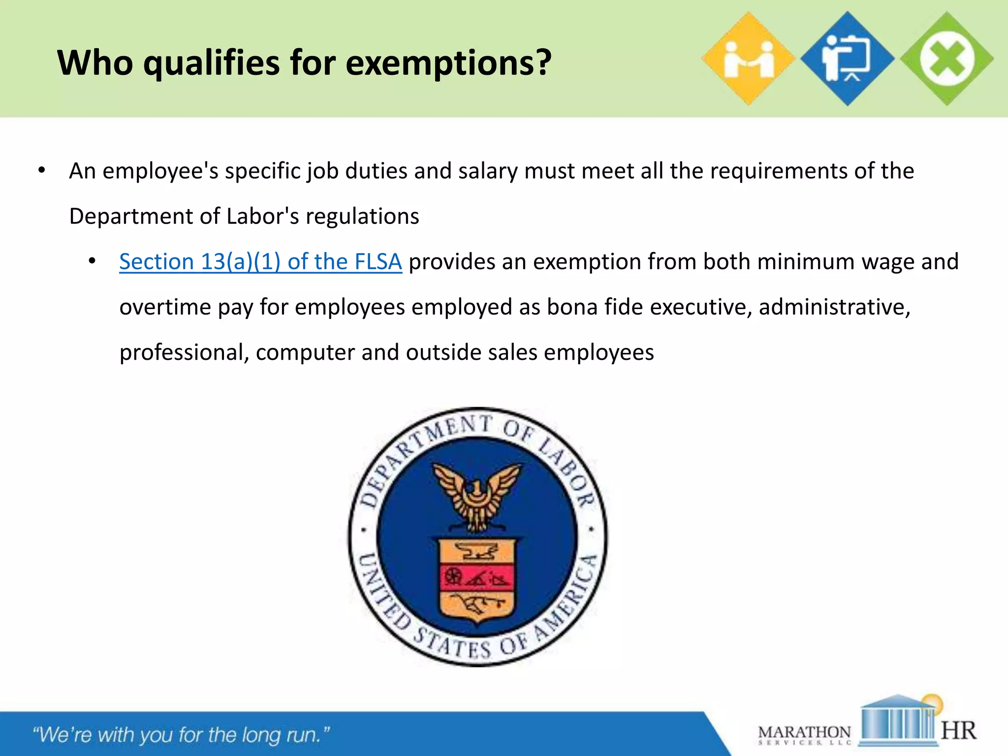 Fair Labor Standards Act | PPTX