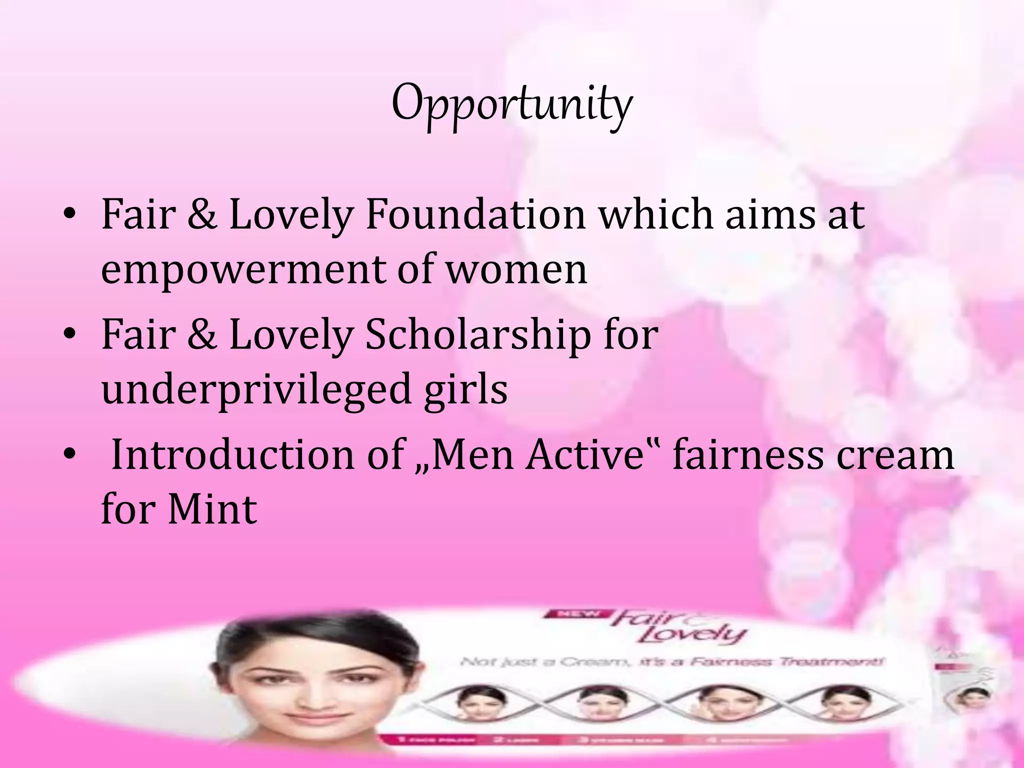 Fair & lovely | PPTX