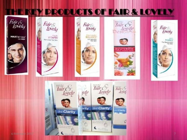 Fair & lovely | PPTX