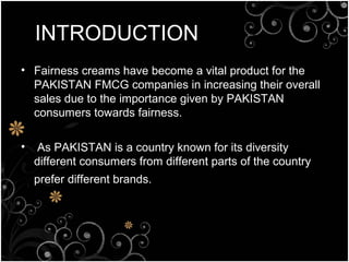 Fair & lovely ( pakistan ) | PPT