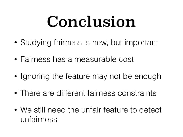 Fairly Measuring Fairness In Machine Learning Ppt