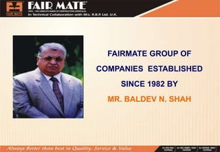 FAIRMATE Introduction | PPT