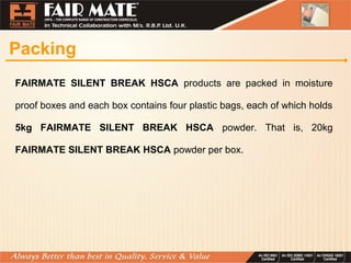 Fairmate silent break hsca | PPT