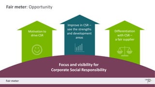 Fair Meter: E360 | PPTX