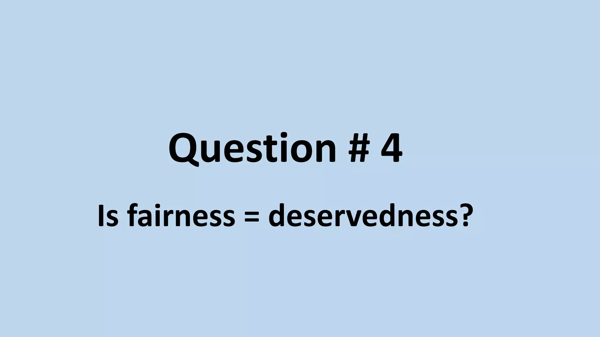 Fairness | PDF