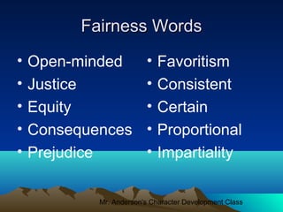 Fairness[1] | PPT