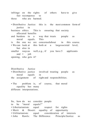 FairnessandDistributiveJusticeJusticeandMoralE.docx