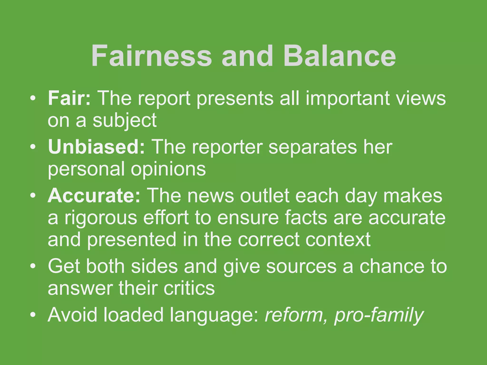 Fairness balance | PPTX