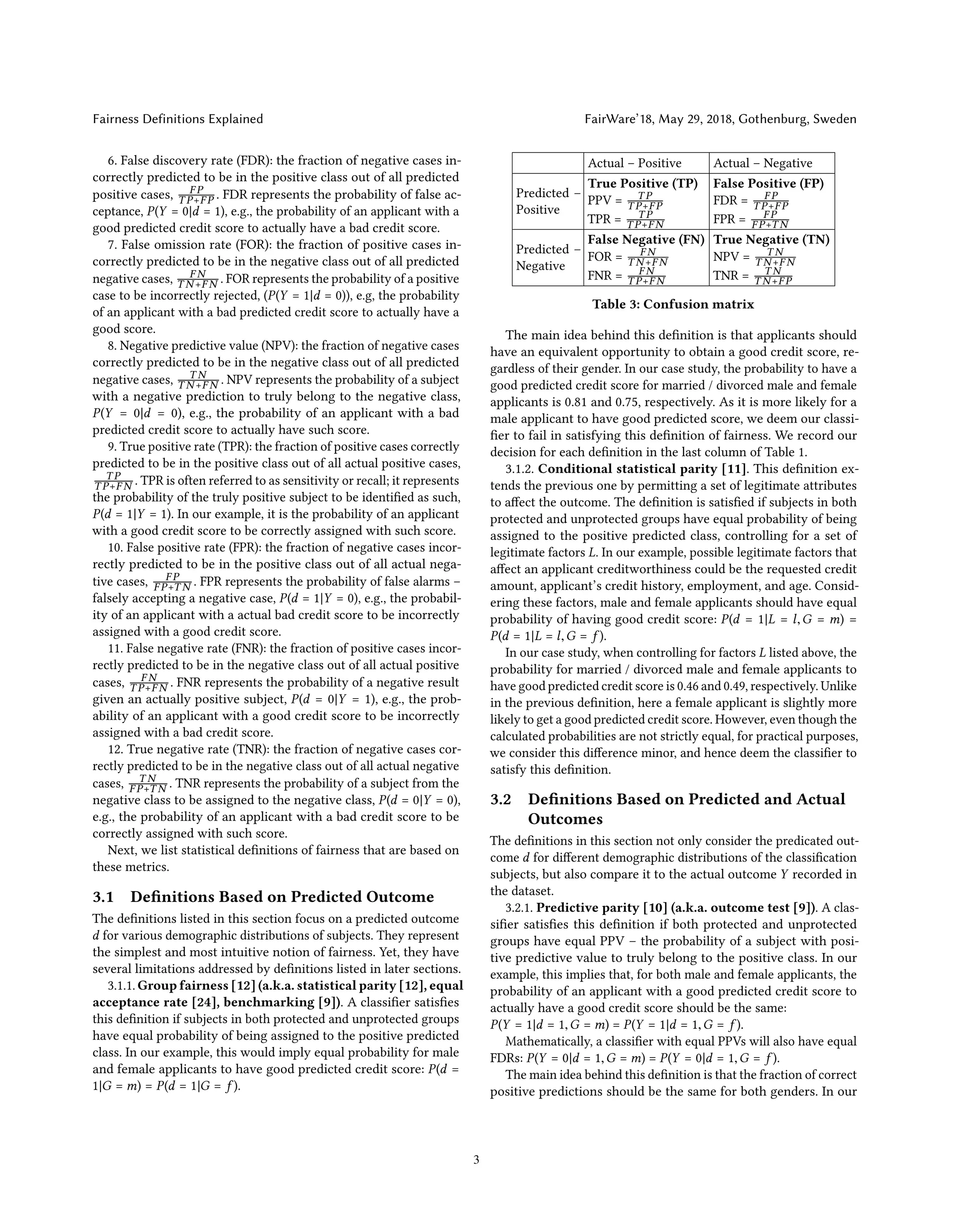 Fairness definitions explained | PDF
