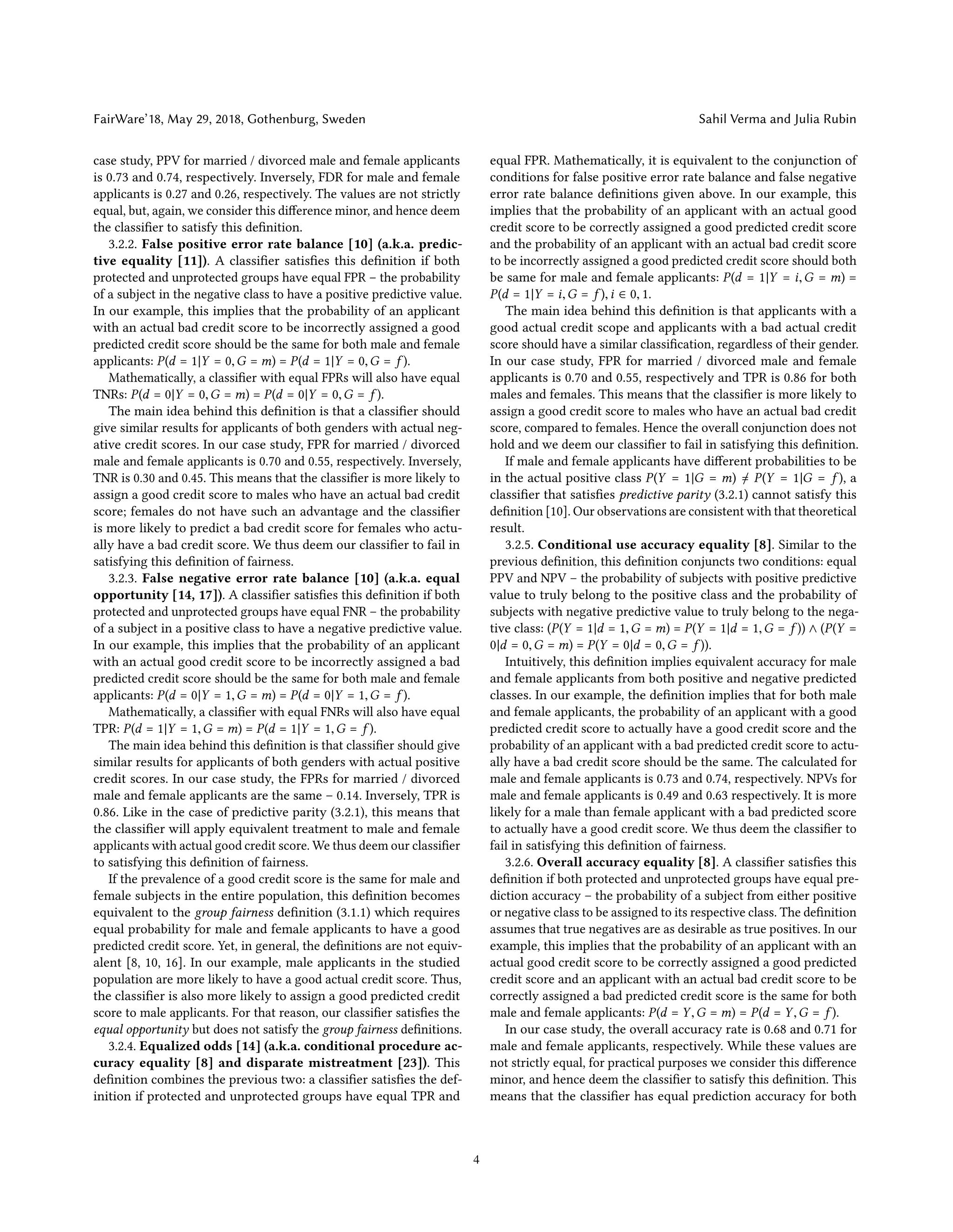 Fairness definitions explained | PDF