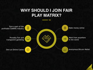 Fair Play Matrix Presentation | PDF