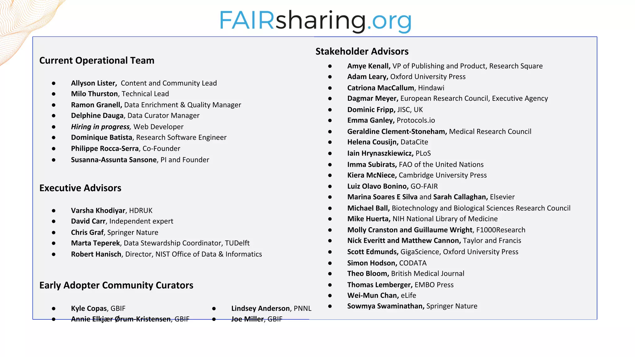FAIRsharing for EOSC | PPT