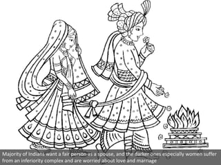 Indian Obsession with fair skin | PPTX