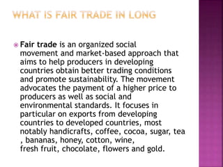 Fair trade | PPTX