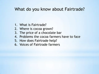 Fairtrade | PPTX
