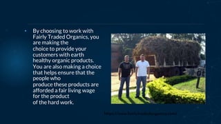 Fair trade certified alcohol | PPTX