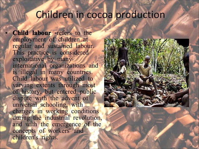 Fair trade, child labour | PPT