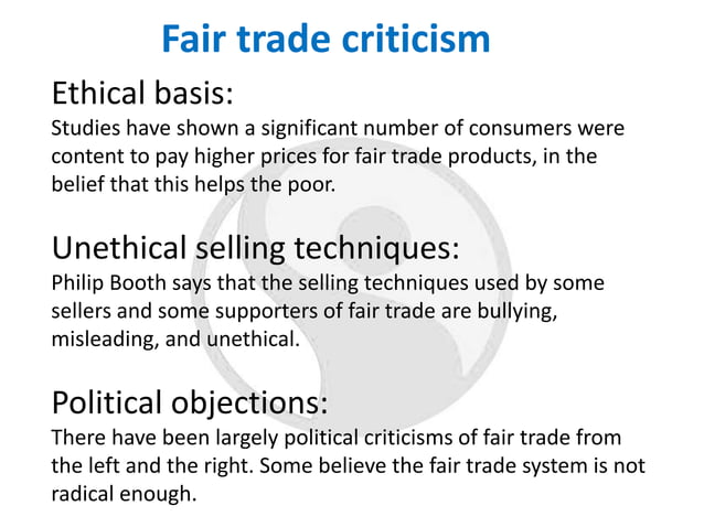 World Fair Trade | PPT