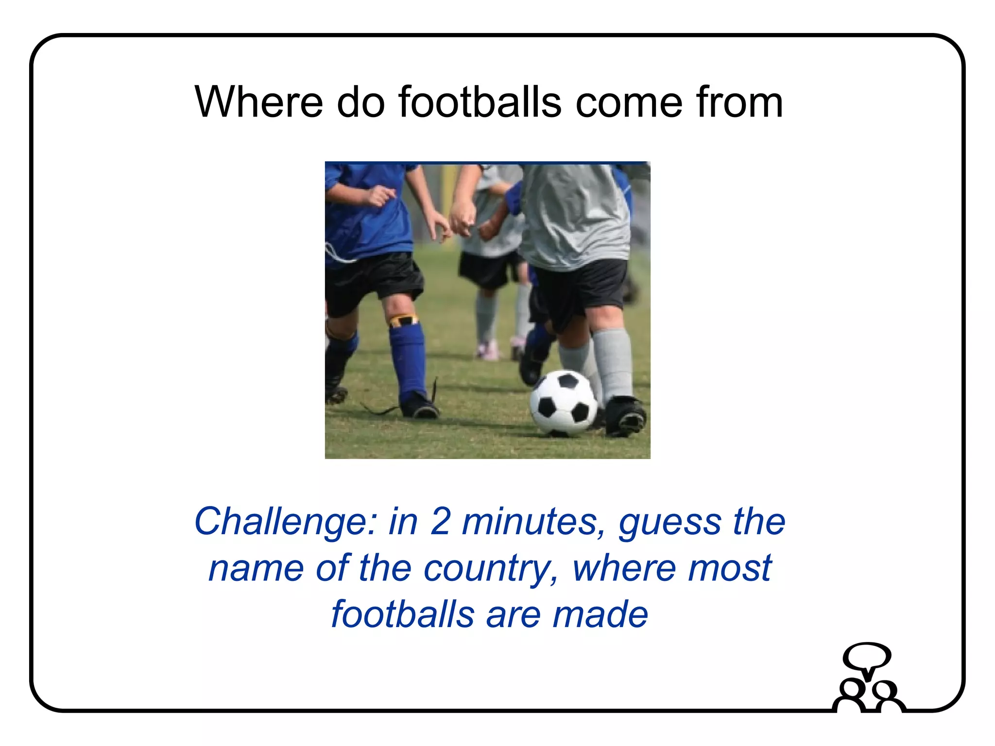 Fair trade football english | PPT