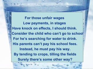 Fair Trade Fortnight Poem | PPT