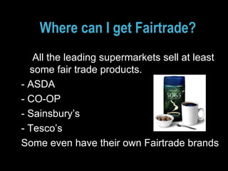 Fairtrade general presentation | PPT