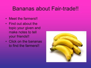 Fairtrade powerpoint | PPT