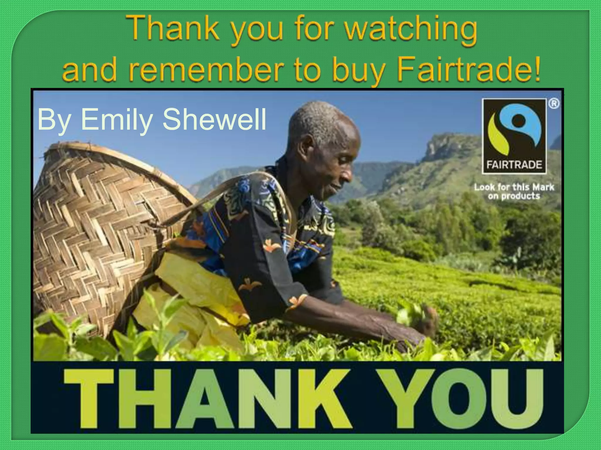 Fairtrade powerpoint | PPTX