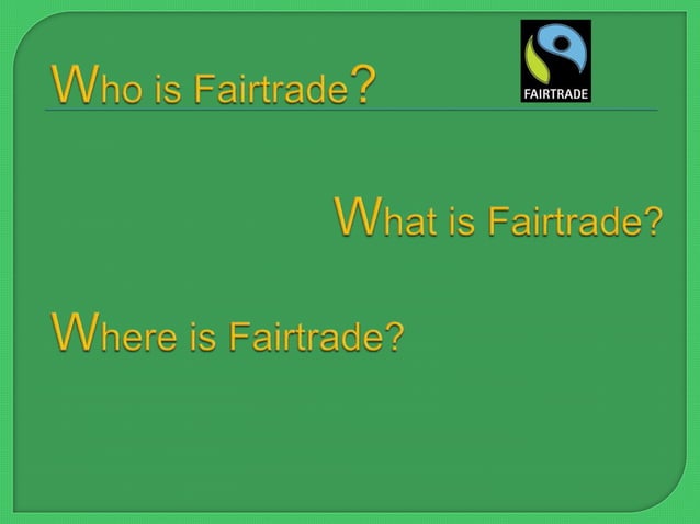 Fairtrade powerpoint | PPT