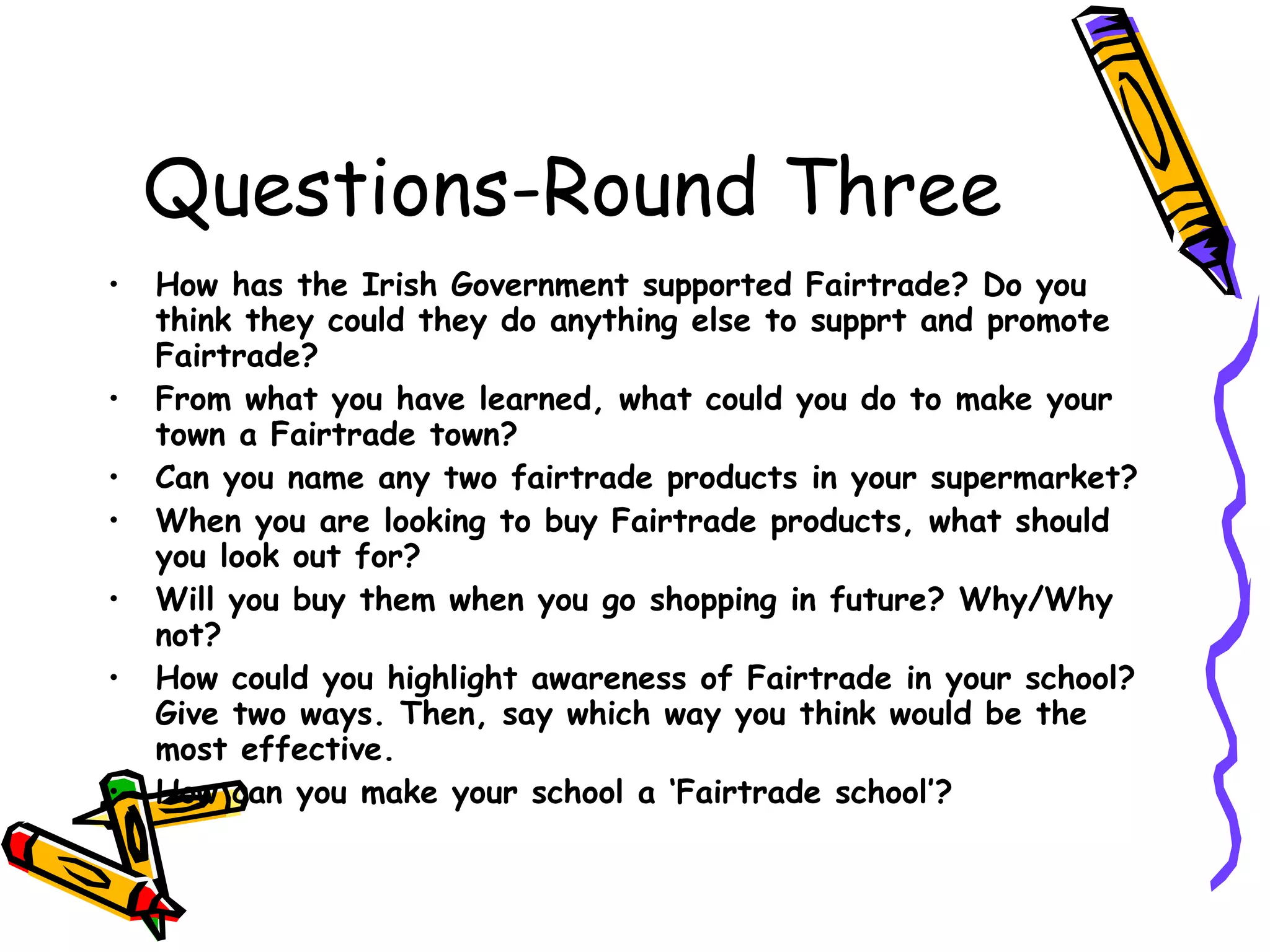 Fairtrade quiz | PPT