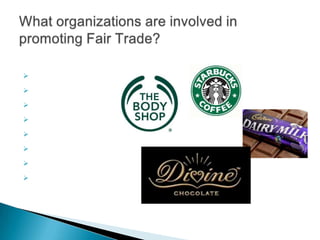 Is Fairtrade a potential alternative solution to poverty alleviation ...
