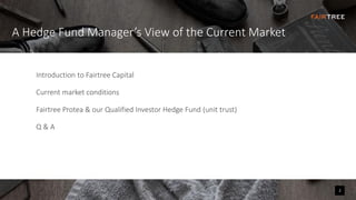 Fairtree Senate Group presentation | PDF