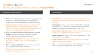 Fairtree Senate Group presentation | PDF