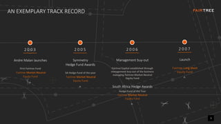 Fairtree Senate Group presentation | PDF