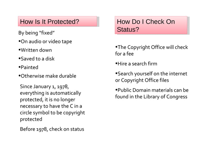 Copyright & Fair Use | PPT